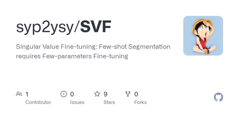 NeurIPS 2022 - 小样本分割新范式: Singular Value Fine-tuning (SVF) - 知乎