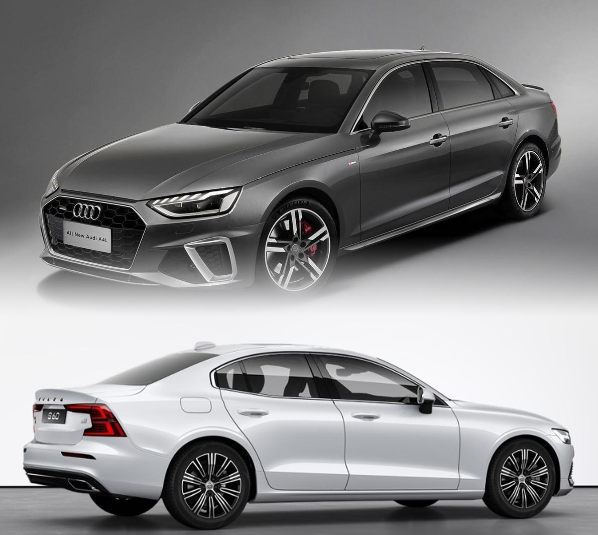 胜负在毫厘之间，奥迪A4L对比沃尔沃S60 - 知乎