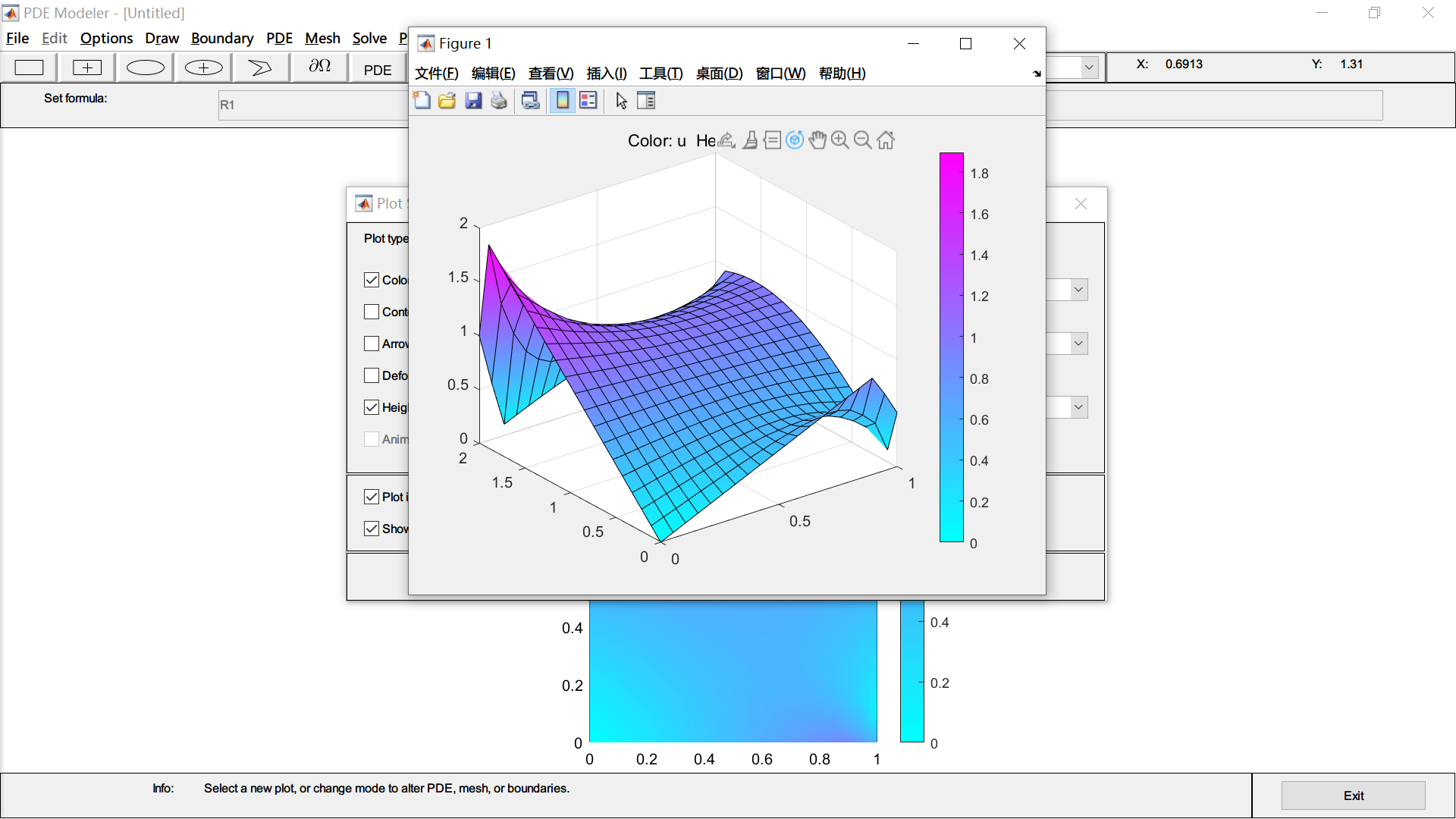 MATLAB 偏微分方程工具箱 pdetool 入门教程 - 知乎