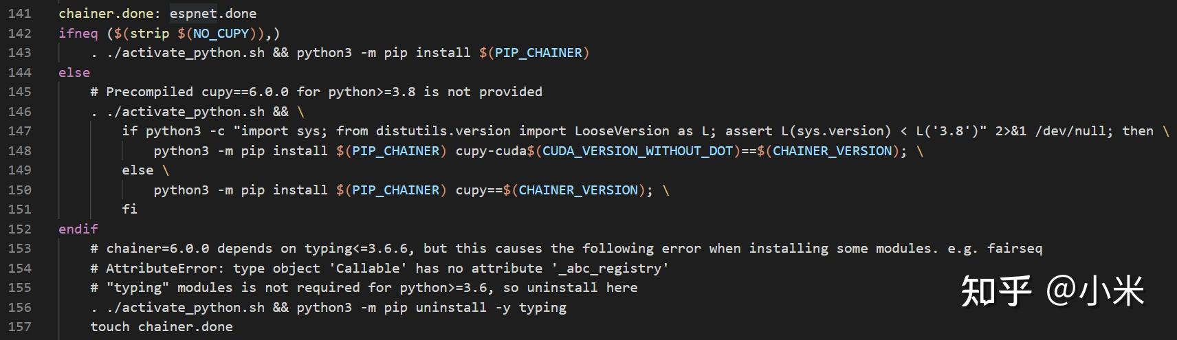 端到端语音工具包ESPnet安装指南（史上最详细） - 知乎