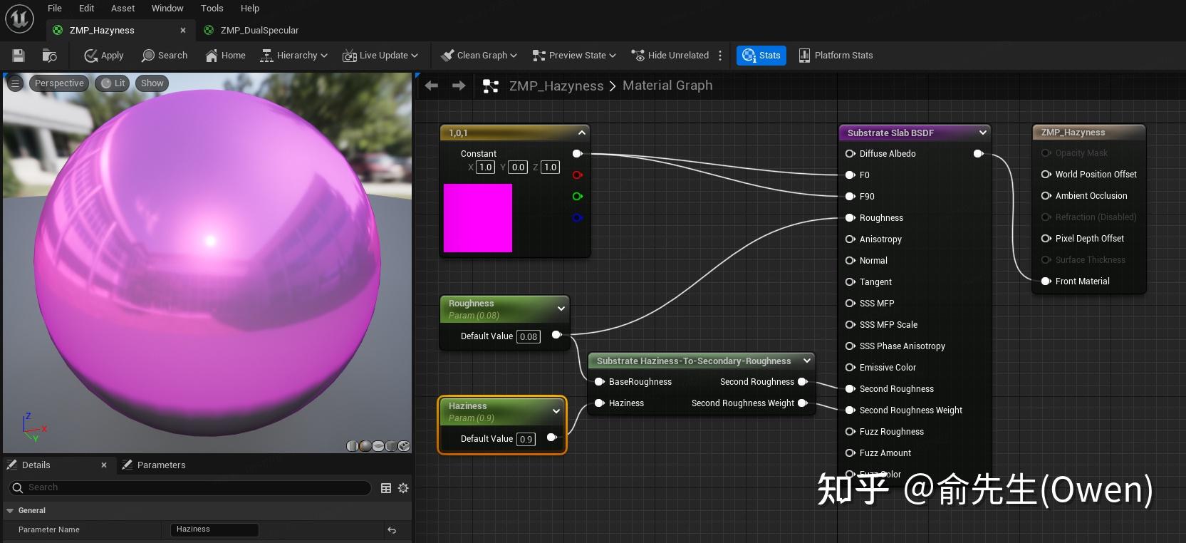 UE5 Substrate 01 基础材质-Slab和材质表面 - 知乎