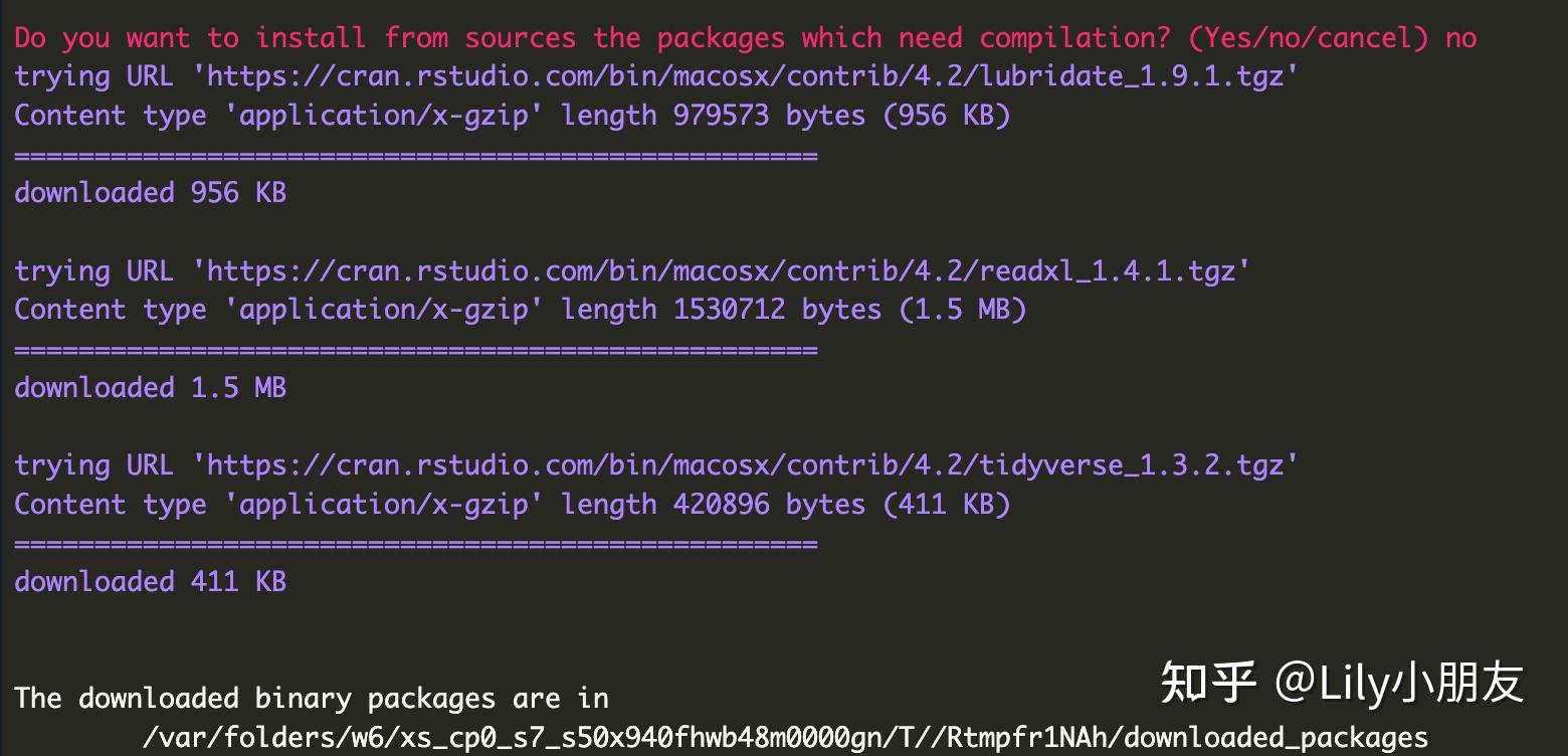 R studio中tidyverse包安装不上 - 知乎