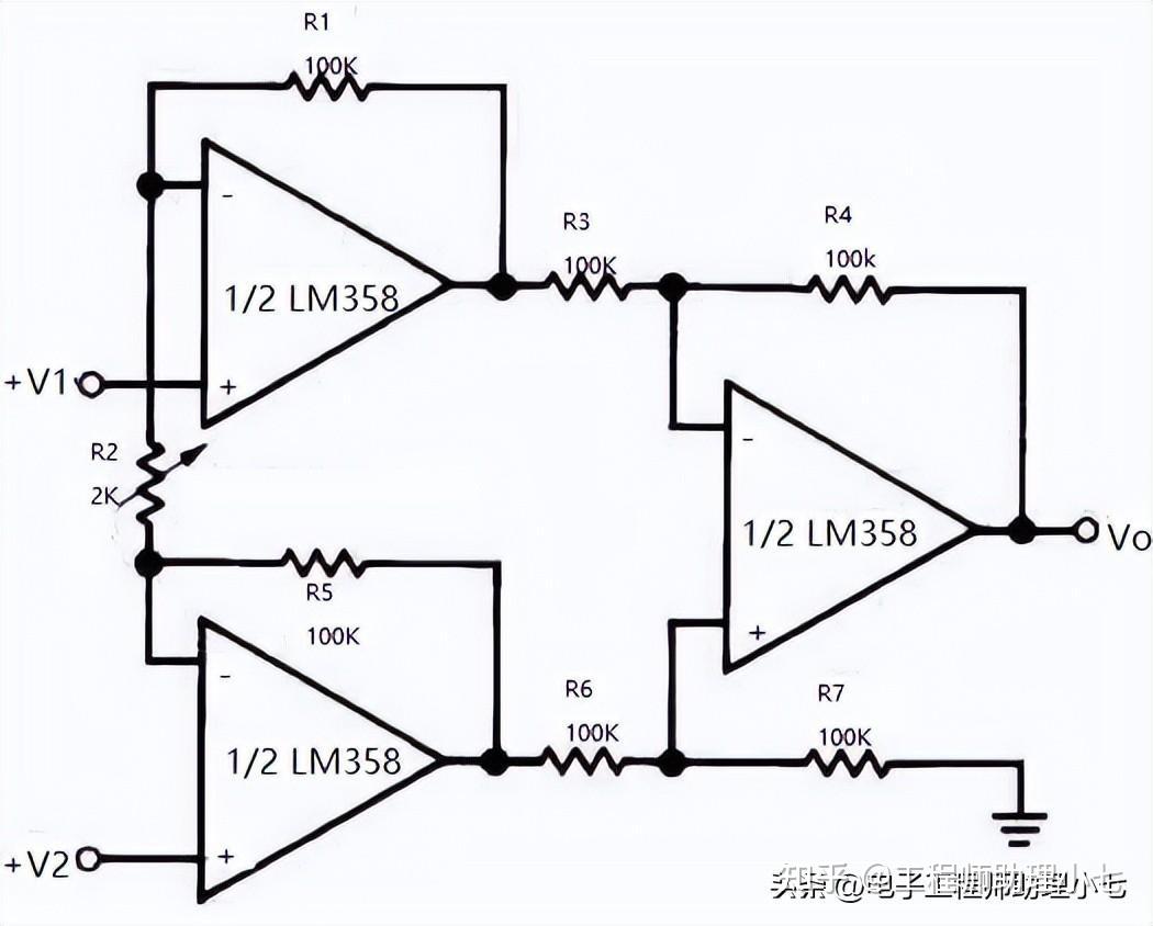 建议收藏：23个LM358典型经典电路讲解，电路图+计算公式 - 知乎