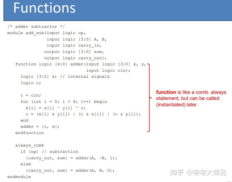 快速入门数字芯片设计，UCSD ECE111（二）SystemVerilog - 知乎