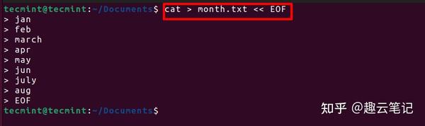 如何在Linux系统中使用Cat命令 [22个典型示例] - 知乎