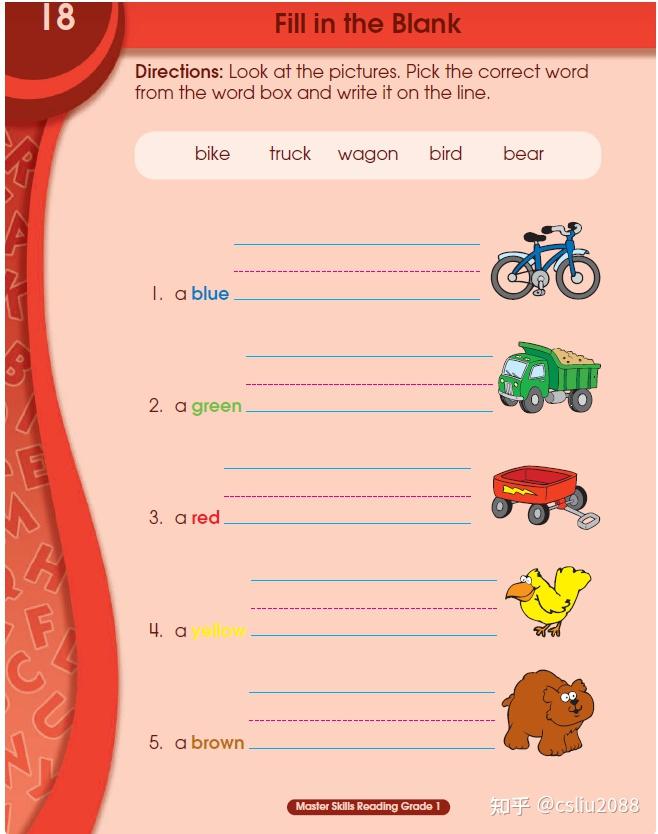 Master Skills Reading K-6级别共7册 阅读练习册 PDF高清 - 知乎