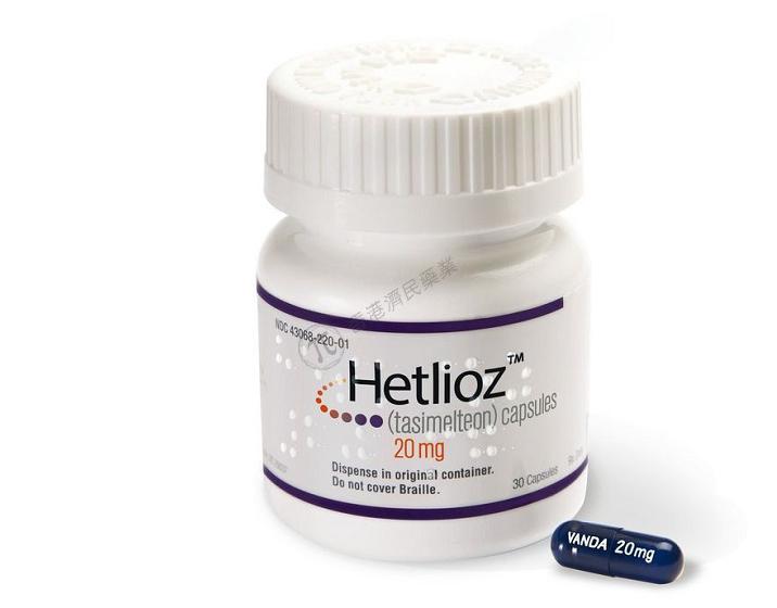 Hetlioz（tasimelteon，他司美琼）获批治疗SMS患者夜间睡眠障碍 - 知乎