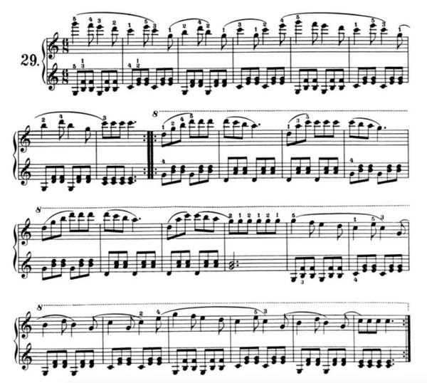 盘点车尔尼599必练曲目（附全套乐谱） - 知乎