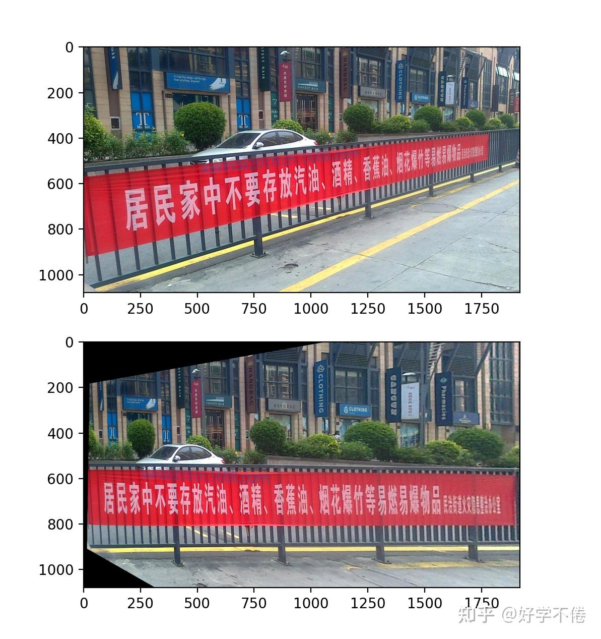 Opencv自学笔记分享 Python与opencv基础入门:零起点学习计算机视觉 第07天:图像大小调整、算数运算、图像翻转与透视变换 知乎