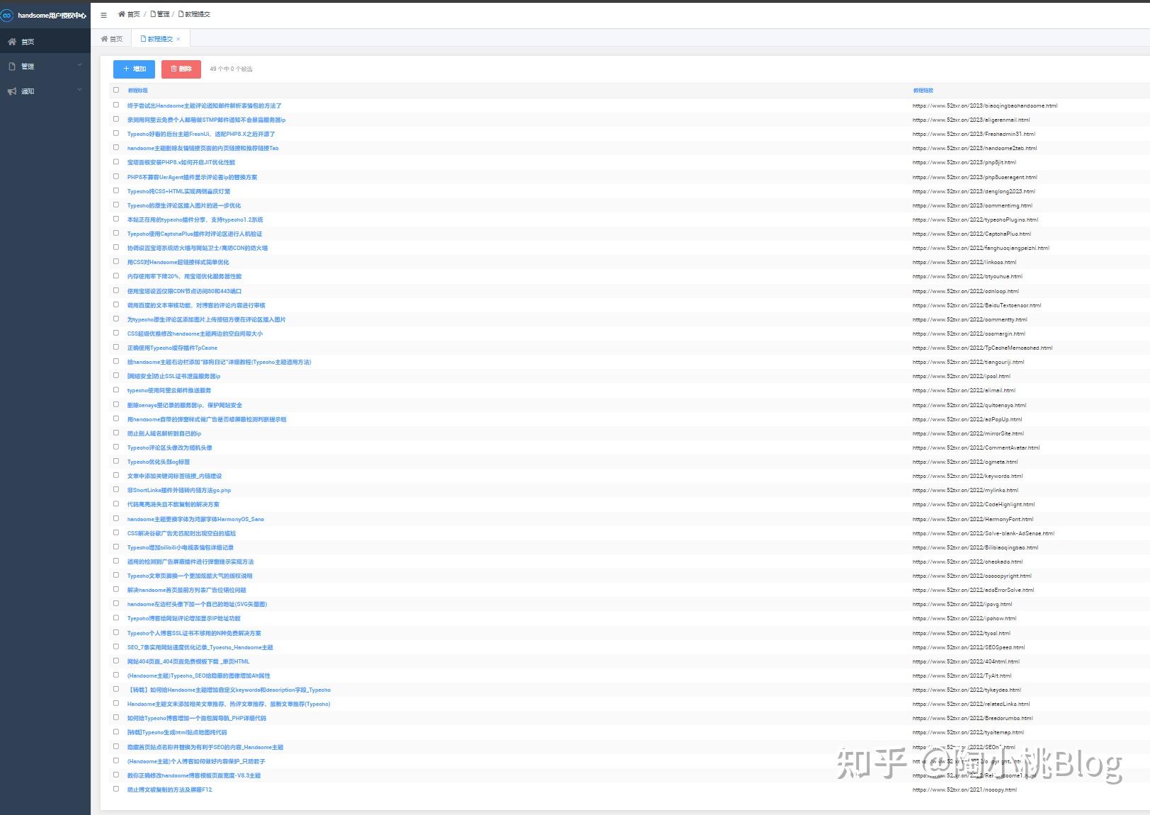 typecho经典主题handsome优化及魔改合集 - 知乎