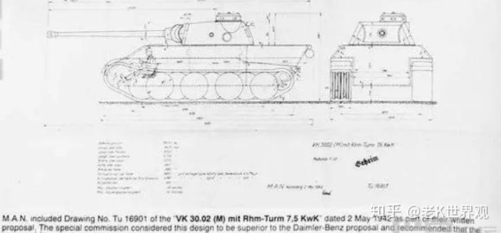 浅谈1942年德军中型坦克的竞争：VK3002db VS VK3002m（黑豹） - 知乎