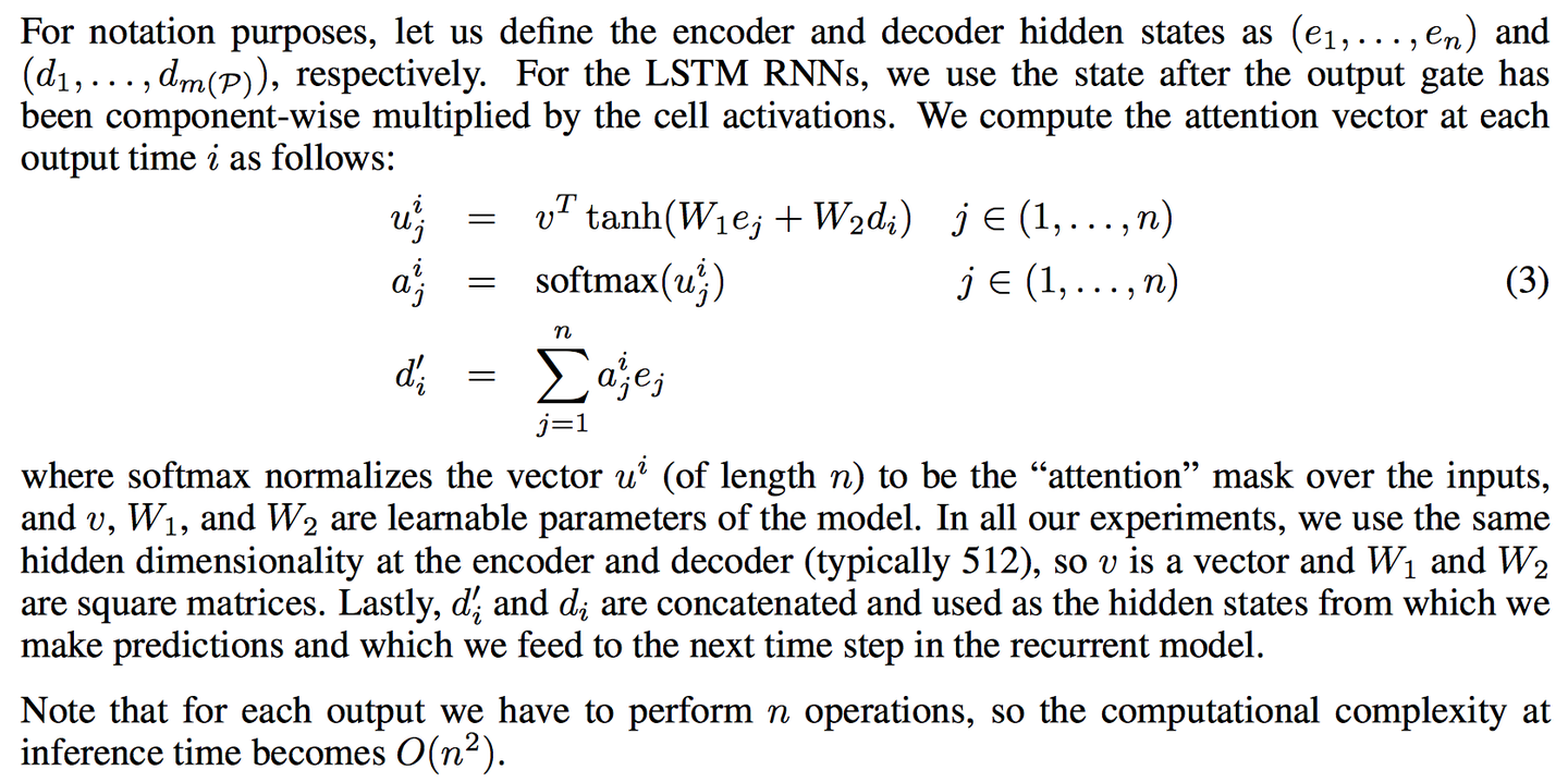 神经网络之Pointer Net (Ptr-net) - 知乎