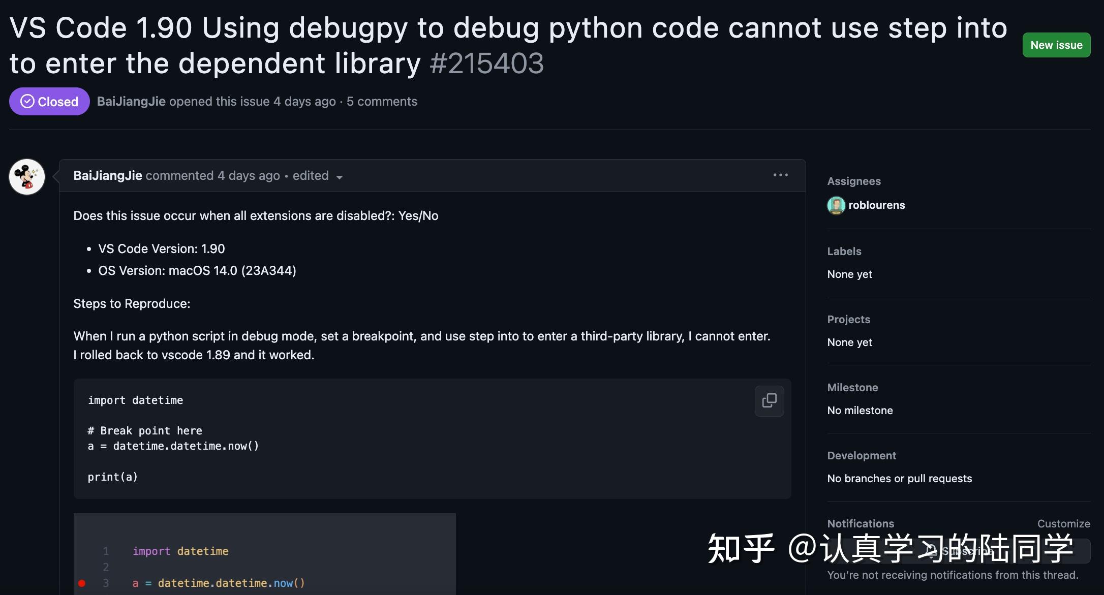 Vscode Debug Step Into进入函数突然失效 知乎