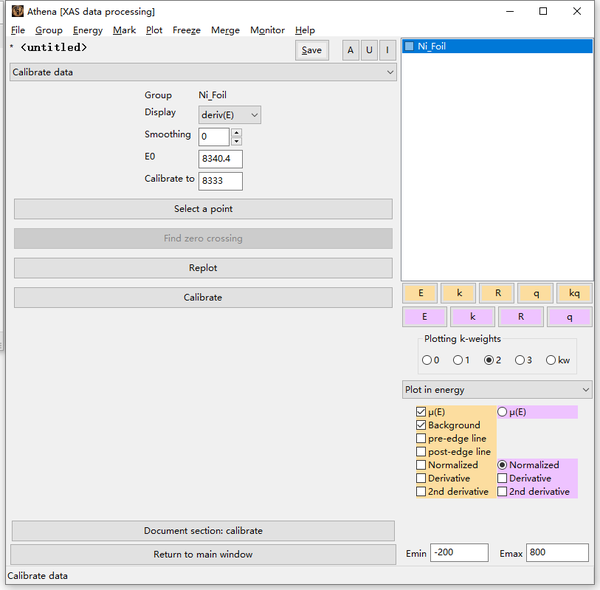 XAFS数据处理Ⅱ——能量校准 - 知乎
