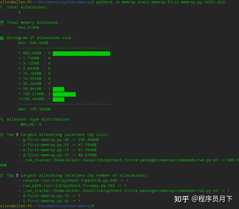 性能测试，python 内存分析工具 -memray - 知乎