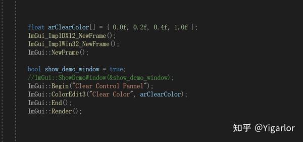DX12渲染器开发（11）：ImGui使用简介 - 知乎