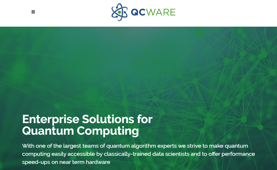 QCWare和汽车巨头开展量子优化和量子机器学习算法应用解决方案 - 知乎