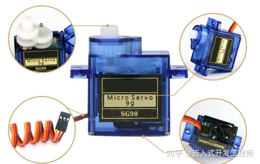 设计分享 | STM32F103RCT6利用PWM驱动SG90舵机并用按键控制 - 知乎
