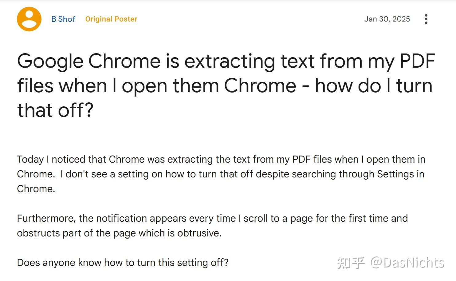 【转载】如何关闭谷歌浏览器（Chrome）的自动OCR功能（取消“正在从 PDF 文件中提取文本…”） - 知乎