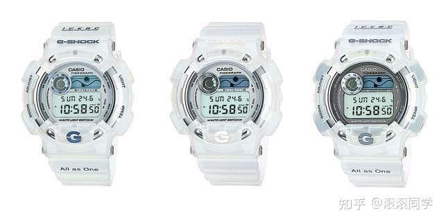卡西欧g Shock豚鲸系列图鉴，附dw 9200k开箱 知乎
