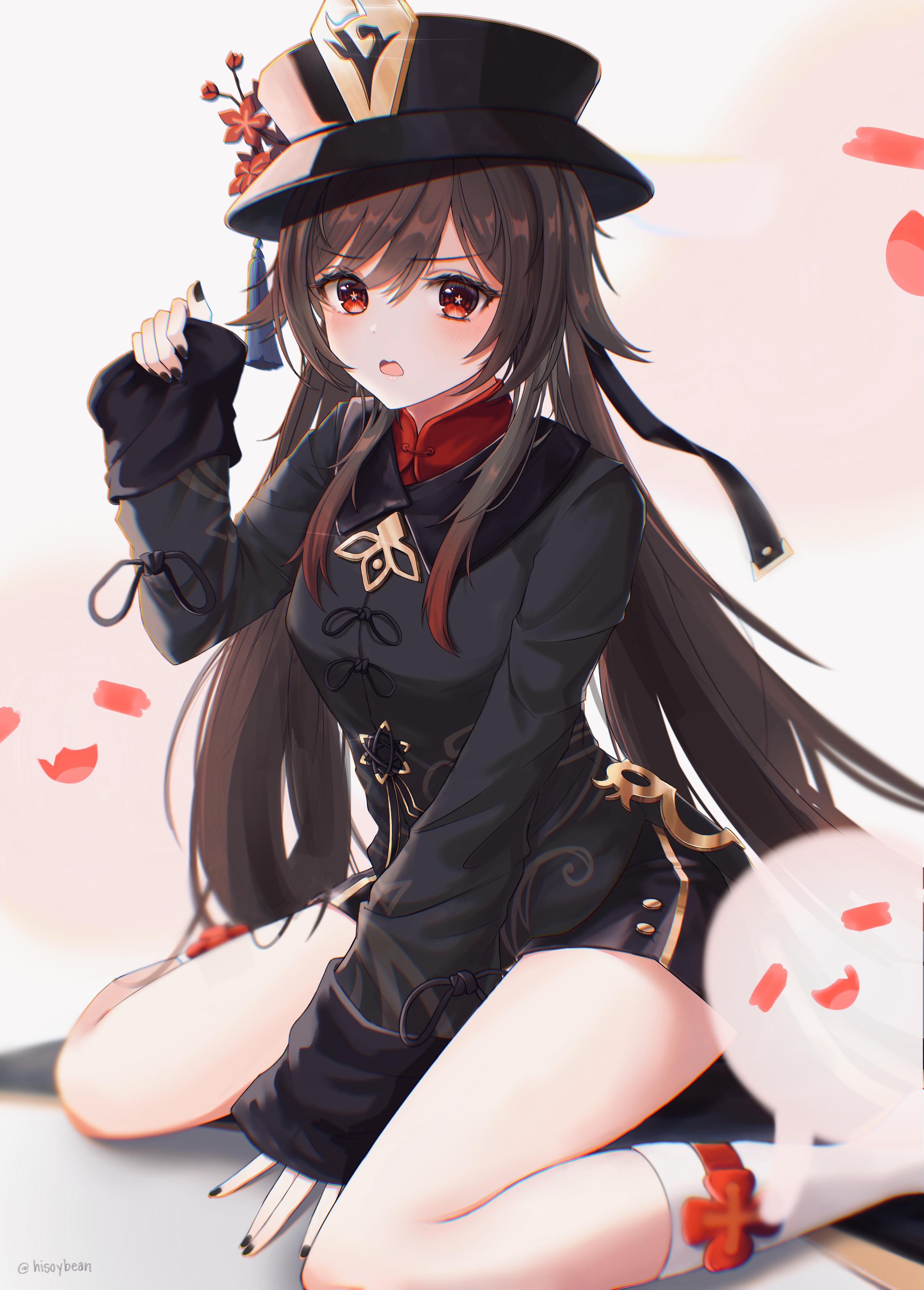 《原神》”胡桃”4K8K超清壁纸立绘p站pixiv原画插画海报画集美术图片素材 - 知乎