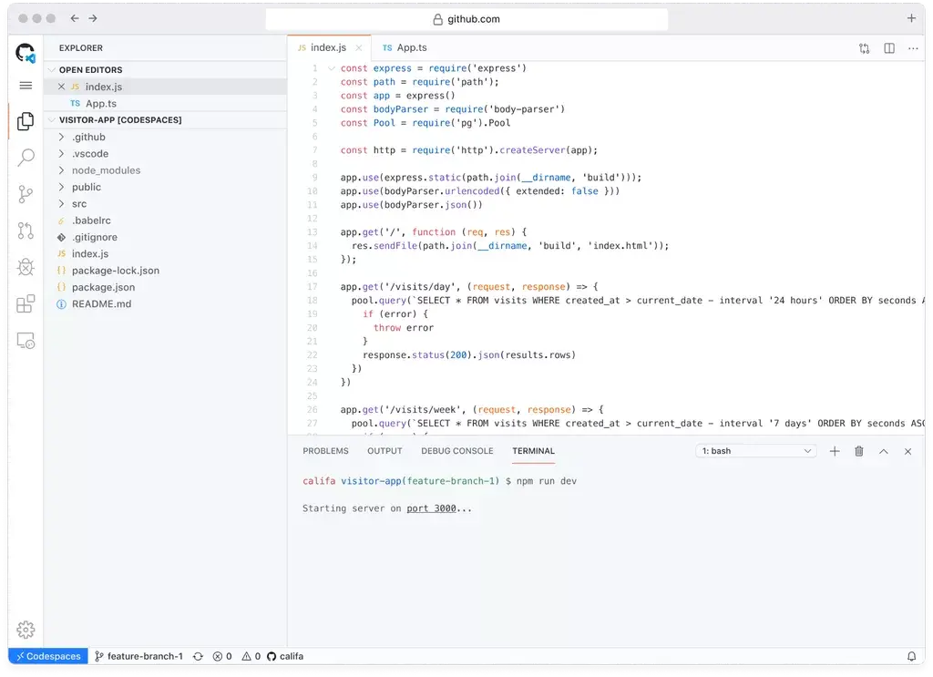 GitHub Codespaces 发布！在浏览器中使用 VS Code 进行云端开发 - 知乎