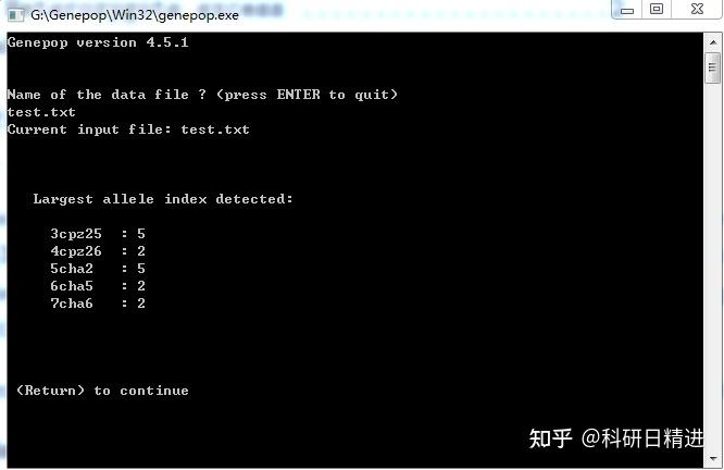 GENEPOP：一个非常实用的群体遗传学分析软件 - 知乎