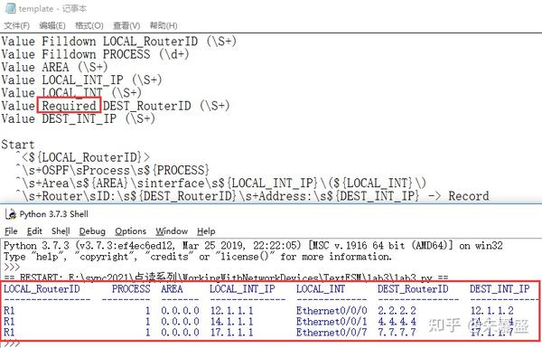 网络工程师 Python TextFSM 模板（第5节，实验3，多行回显多行rule，变量关键字，华为） - 知乎