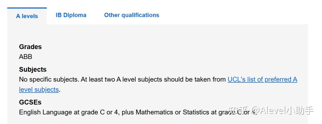 ABB逆袭G5！UCL这个专业，A-Level中文也能申？ - 知乎
