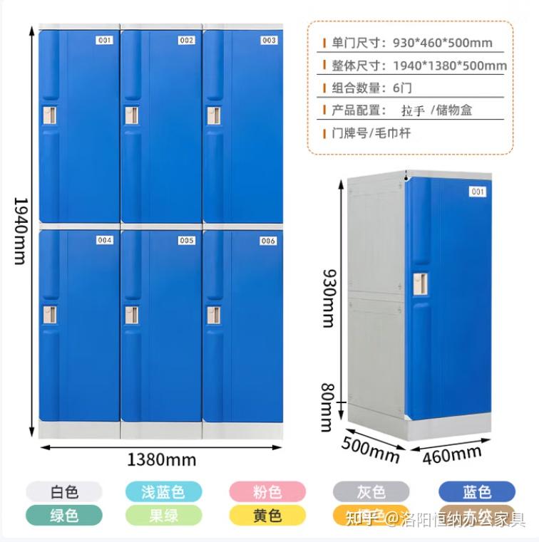 企业更衣室、健身房储物柜如何选？聊聊ABS塑料更衣柜的实用之道 - 知乎