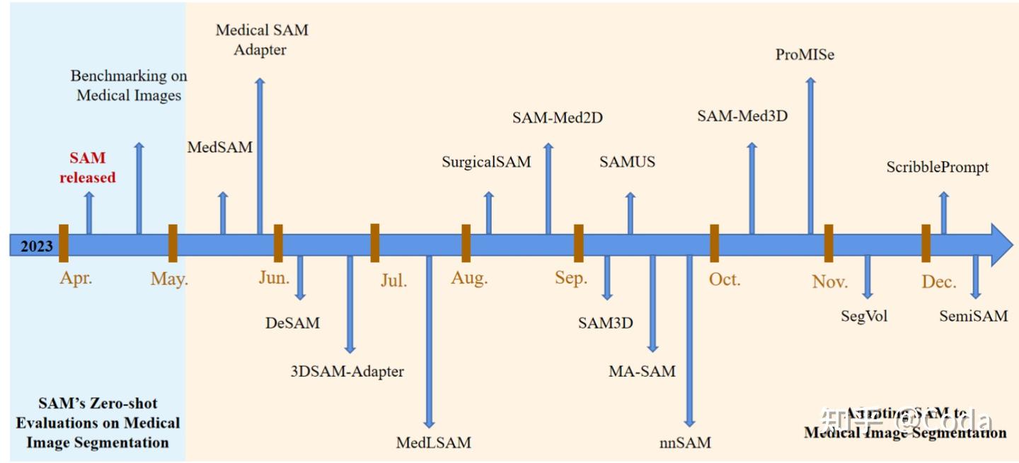 分割一切模型SAM在医学图像分割中的应用｜ 2023 Annual Review of Segment Anything Model for ...
