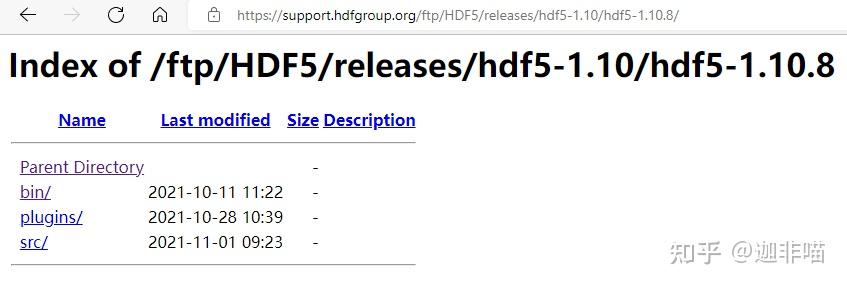hdf5-1.10.8下载地址 - 知乎