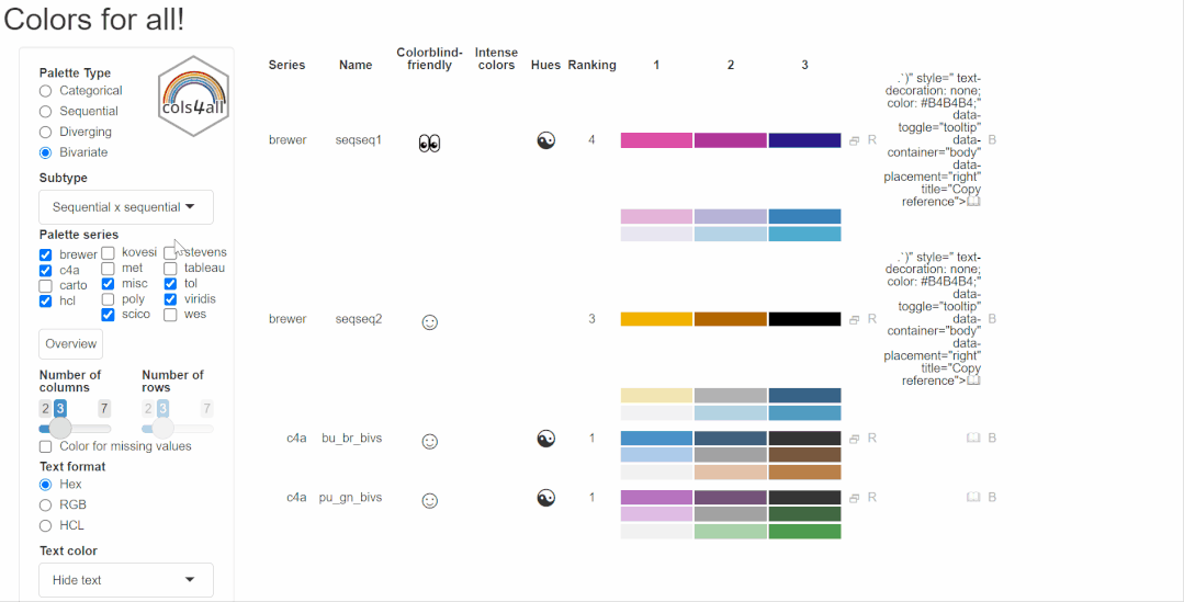 R包分享|宝藏配色工具cols4all - 知乎
