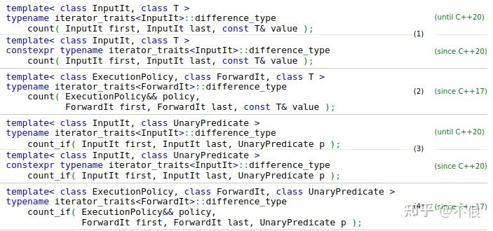 C++标准库算法--Non-modifying Sequence Algorithm - 知乎