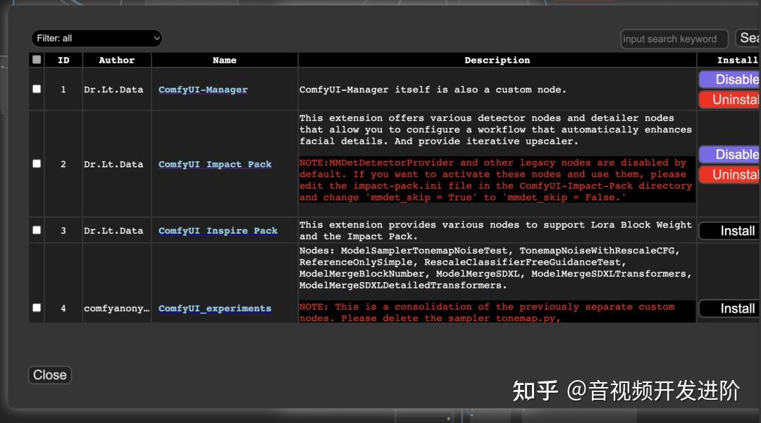 【AIGC】ComfyUI 入门教程（4）：ComfyUI 管理器｜AI 生成图片 - 知乎