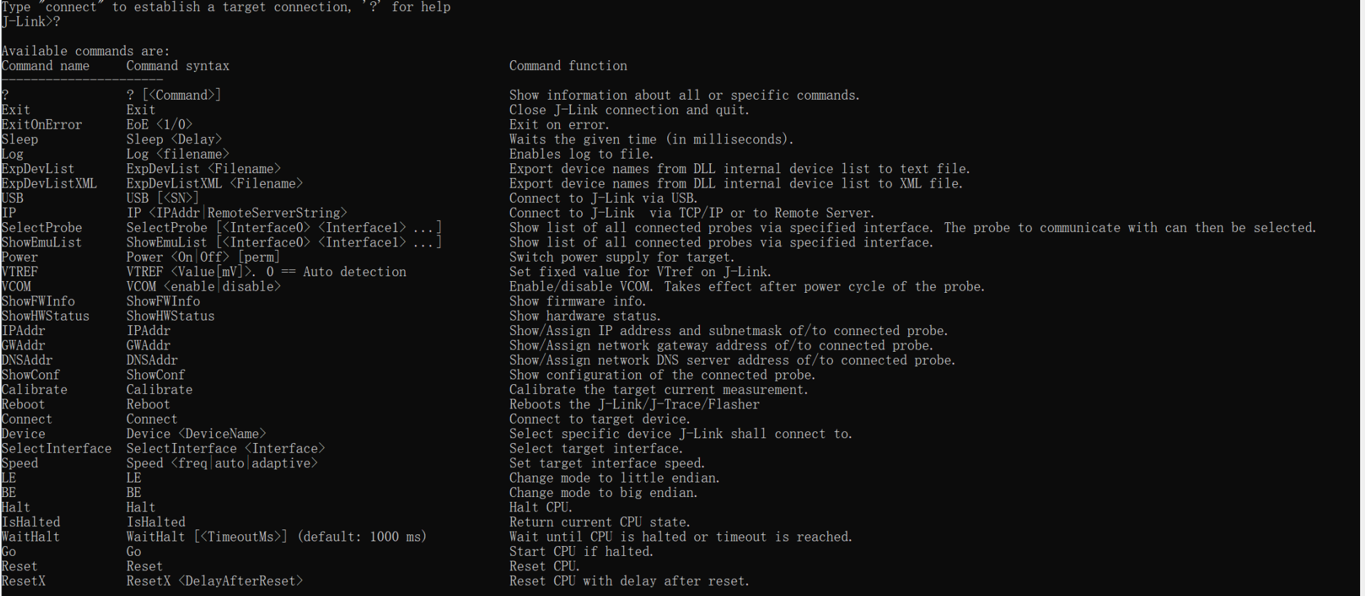 如何用J-link Commander烧录固件 - 知乎