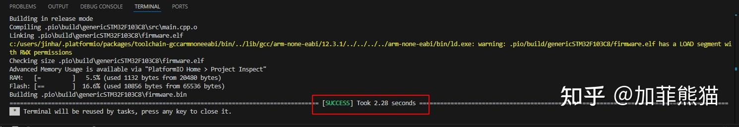 Vscodeplatformioarduino对stm32f103c8t6编程笔记(一、建立一个工程,并实现led闪烁) 知乎
