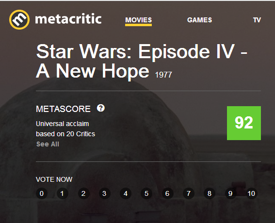 星球大战（Star Wars）系列电影口碑和票房统计 - 知乎