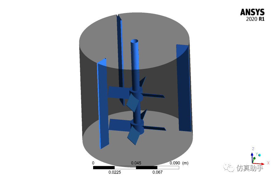 ANSYS FLUENT搅拌器仿真 - 知乎