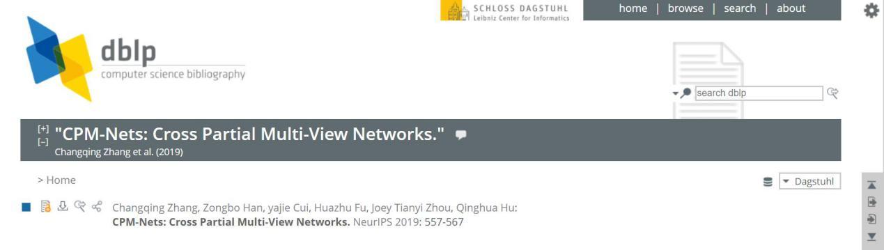 多视角学习|CPM-Nets：交叉不完全多视角网络 - 知乎