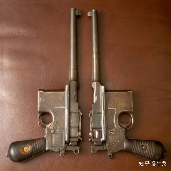 驳壳枪的枪管可以有多长，欣赏几型长苗盒子枪 - 知乎