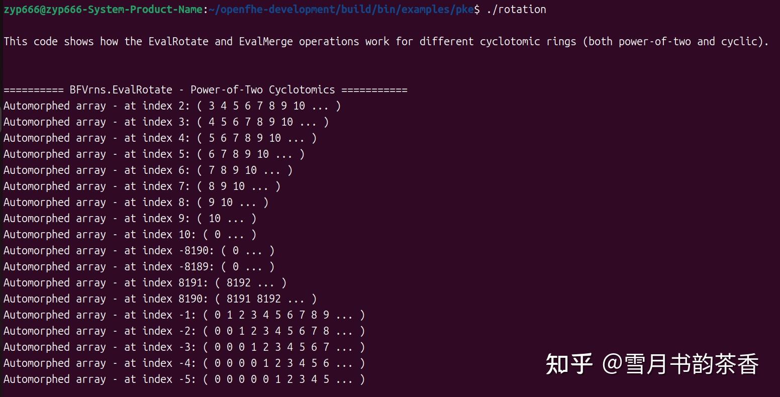 OPENFHE学习第八天：rotation旋转！ - 知乎