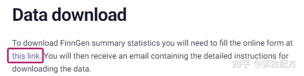 FinnGen GWAS疾病数据下载 - 知乎