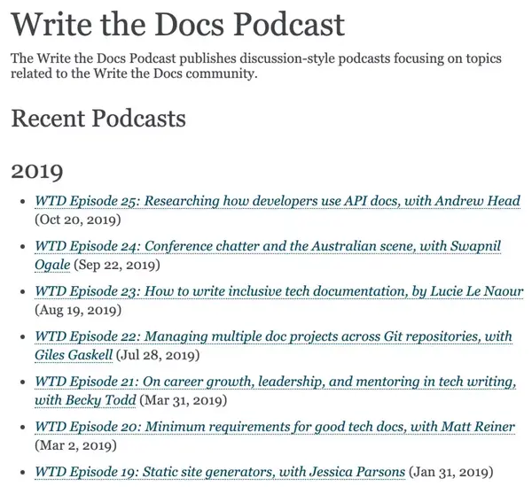 Write the Docs：连接技术文档人的全球社区，附海量学习资源 - 知乎