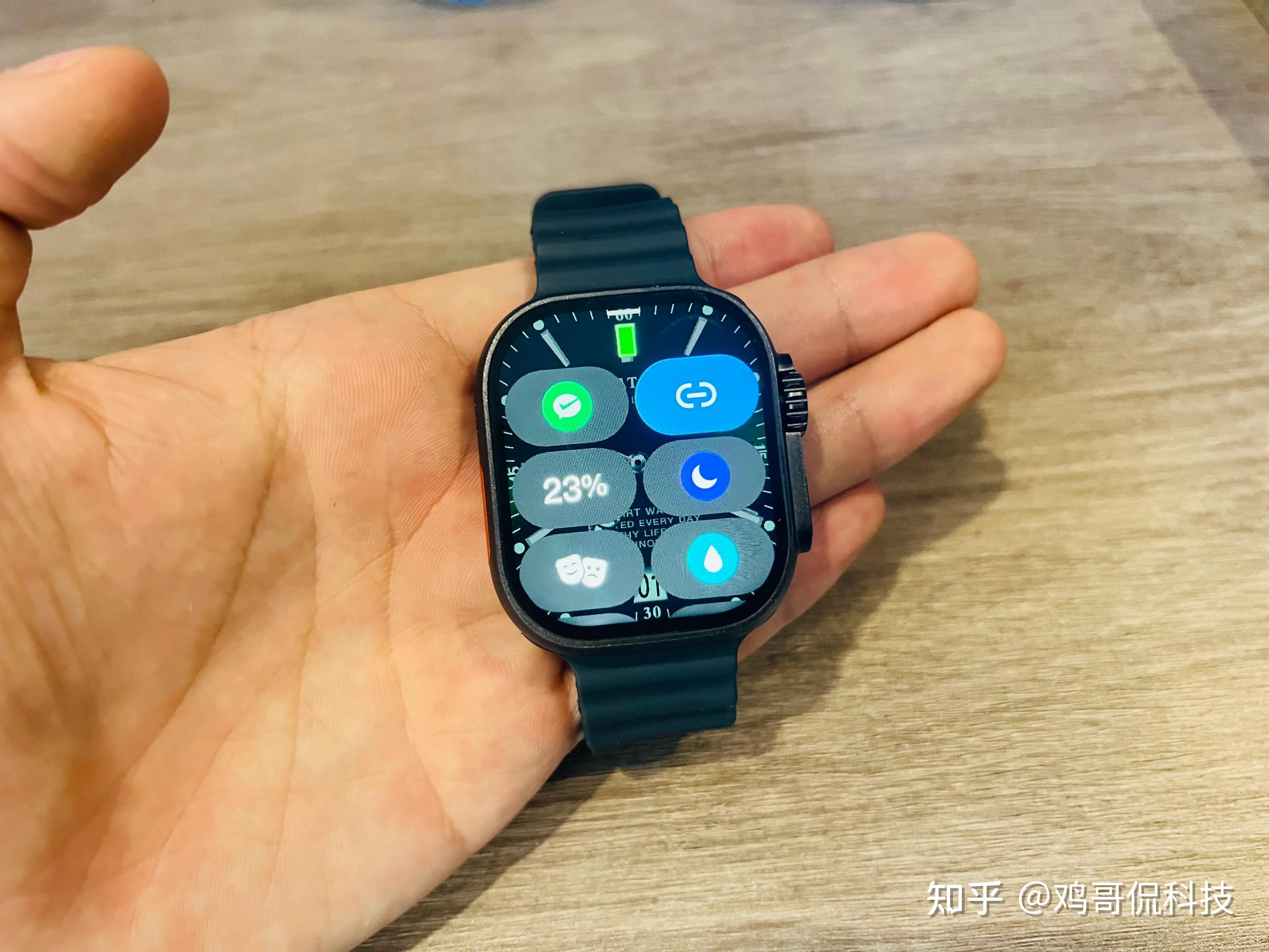 iWatch Ultra最强平替诞生！微穿戴Ultra二百的价格媲美六千的体验 - 知乎