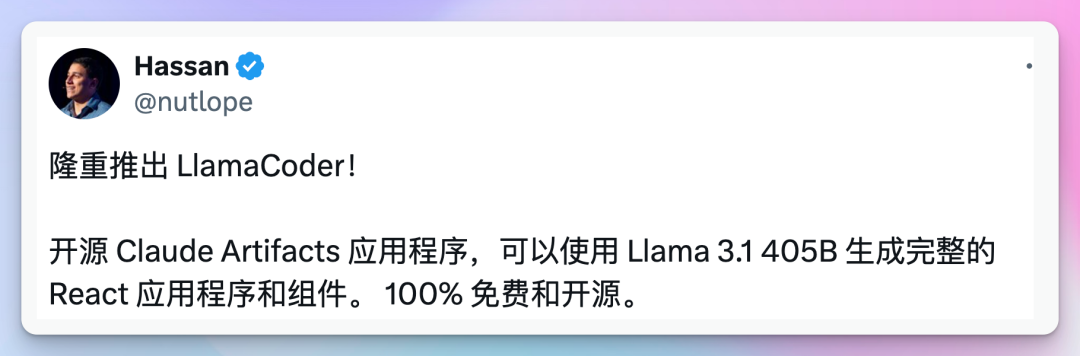 LlamaCoder：一个令人兴奋的开源AI编程工具，轻松实现React项目在线预览与开发 - 知乎