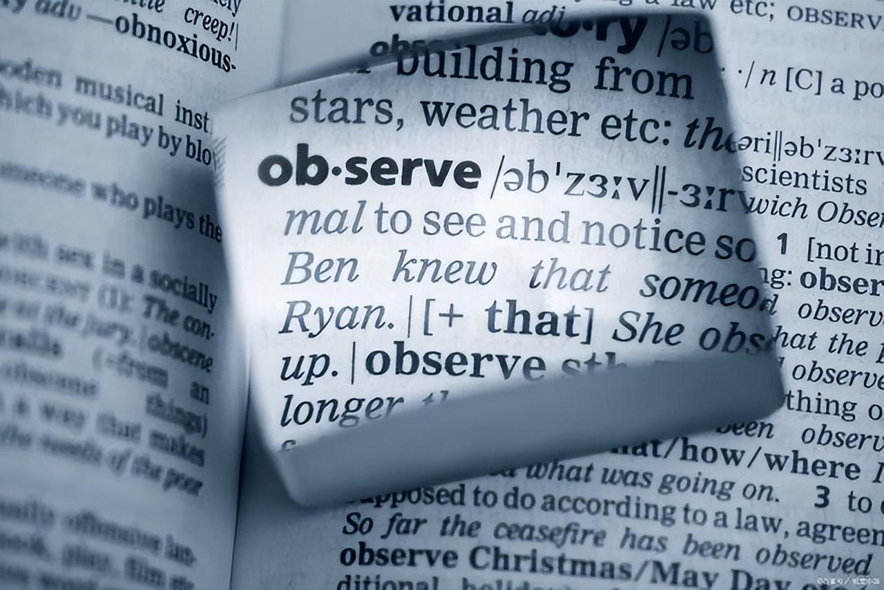 Observe 除了“观察”，还有另一个常用意义 - 知乎
