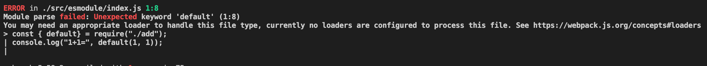 Webpack 打包 commonjs 和 esmodule 混用模块的产物对比 - 知乎