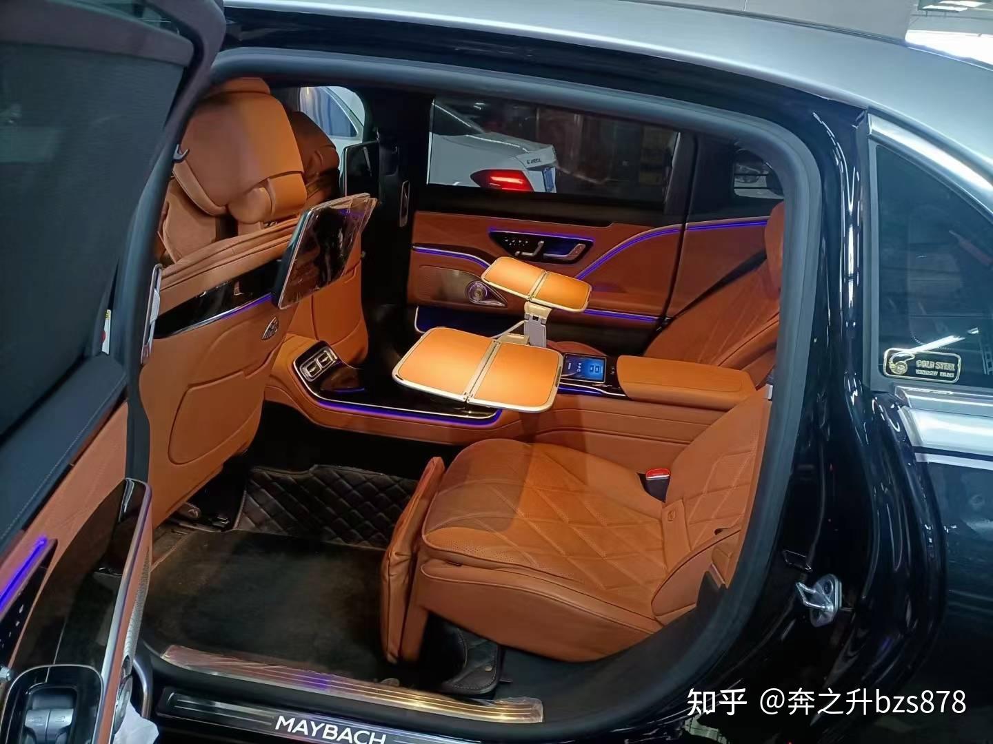 21-22款迈巴赫S480五座改四座老板行政座驾+航空桌板案例展示 - 知乎