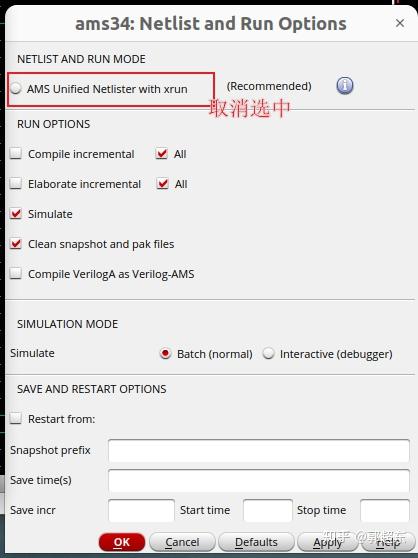 The OSS-based netlisting in AMS simulations has been discontinued. - 知乎